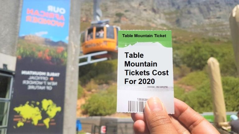 Table Mountain Tickets Cost For 2023 | Table Mountain Tickets